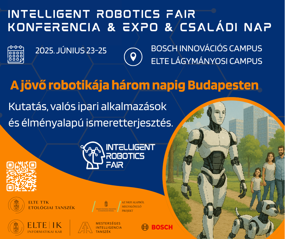 Intelligent Robotics Fair 2025 | ELTE Informatikai Kar